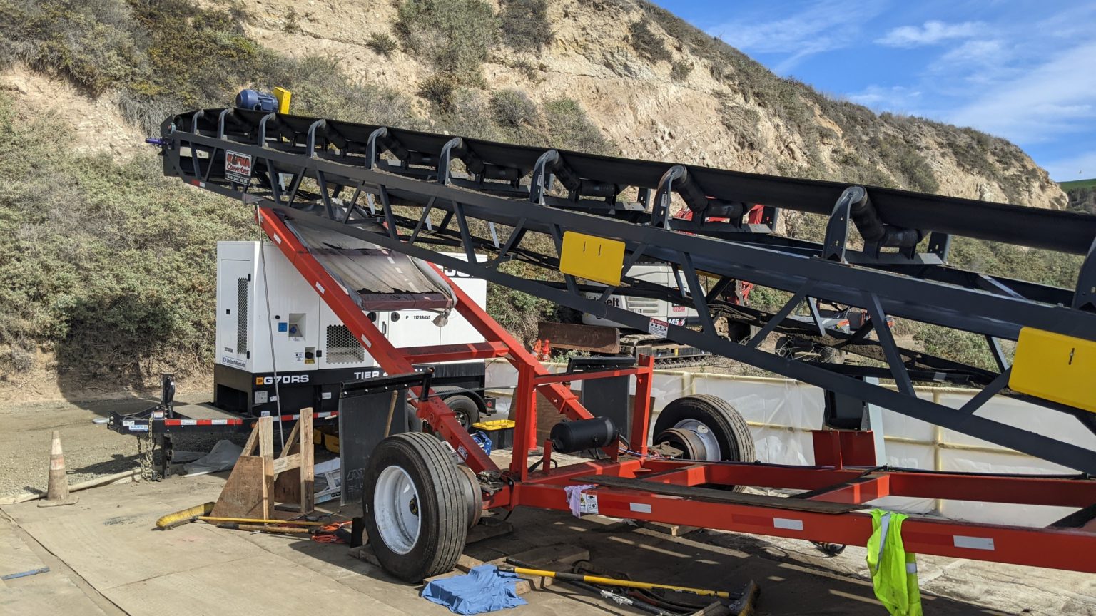 KAFKA 36" x 60' RADIAL STACKER - AMS Aggregate Machinery Specialist