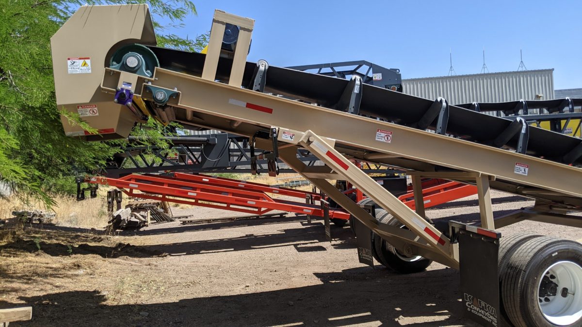 Kafka 48" Truck Unloader - AMS Aggregate Machinery Specialist